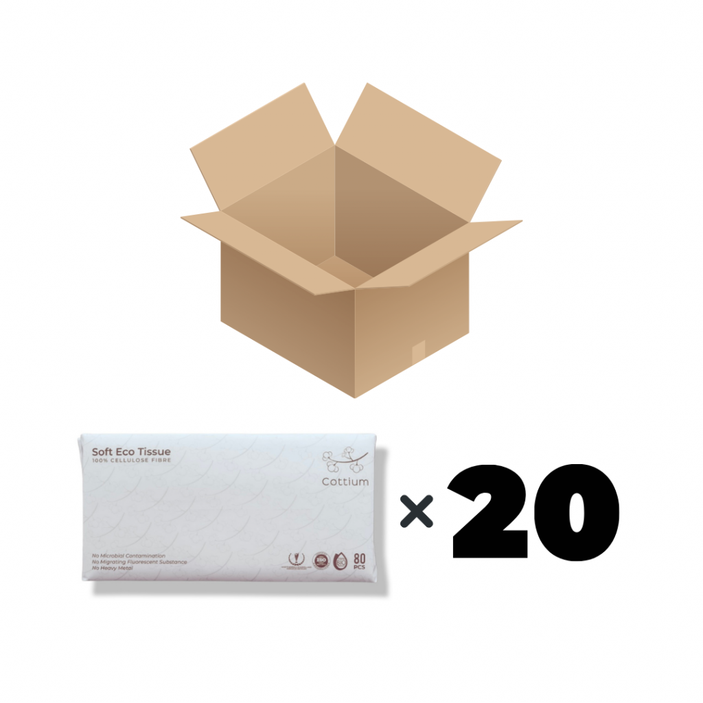 Soft Eco Tissue (20 packs) – Cottium
